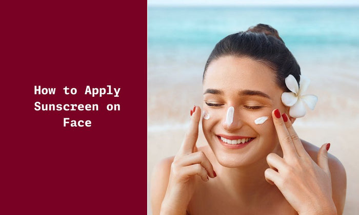 How to Apply Sunscreen on Face | Tips to Use it Correctly - Ningen Skin ...
