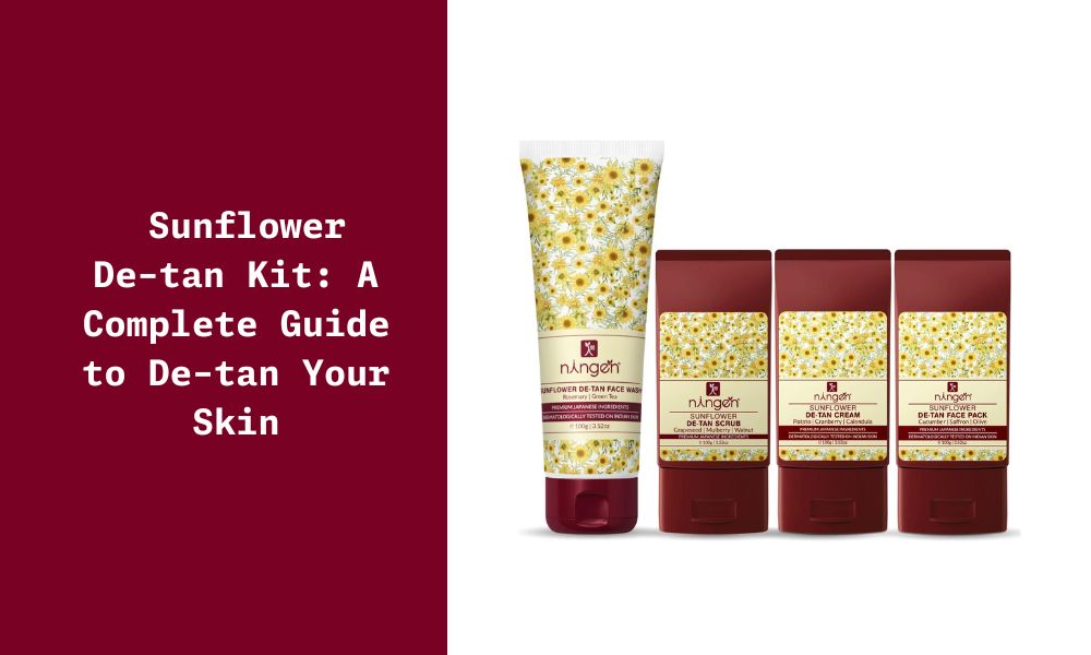 The Ultimate Guide to Removing Tan: Sunflower De-tan Kit - Ningen Skin ...