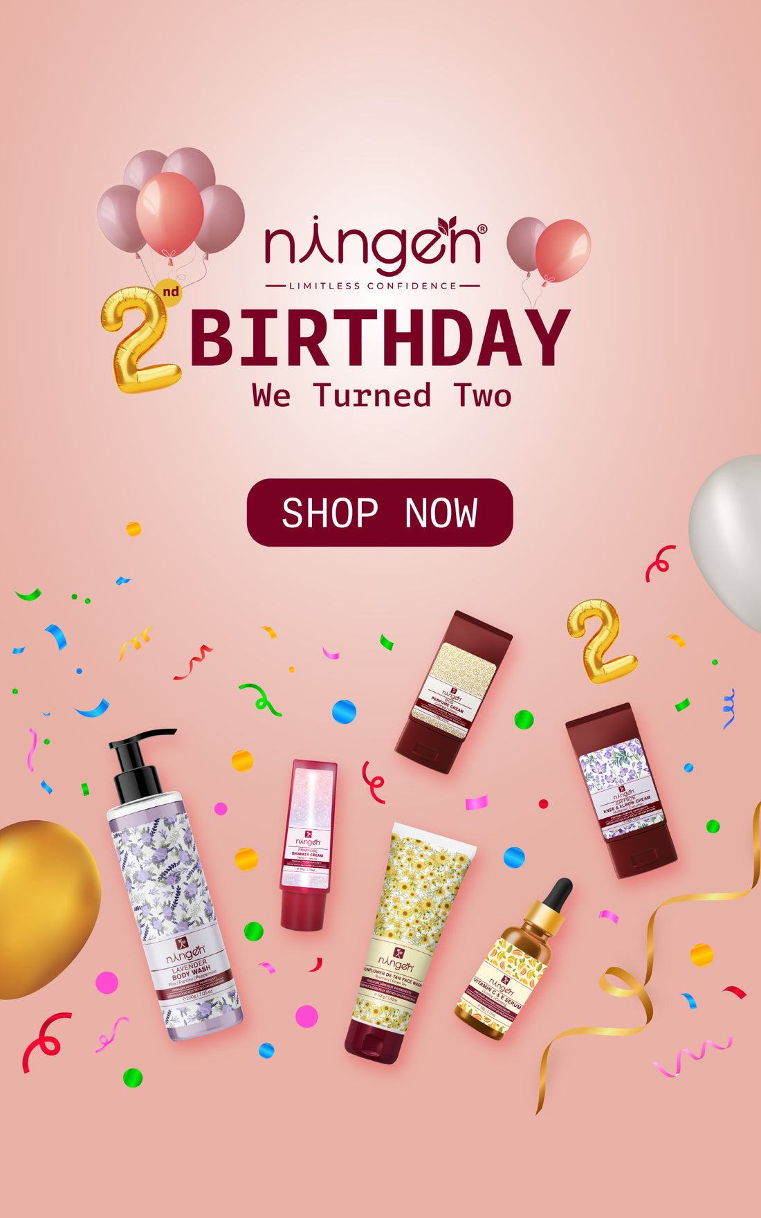 Ningen - Shop online for your favourite cosmetic products