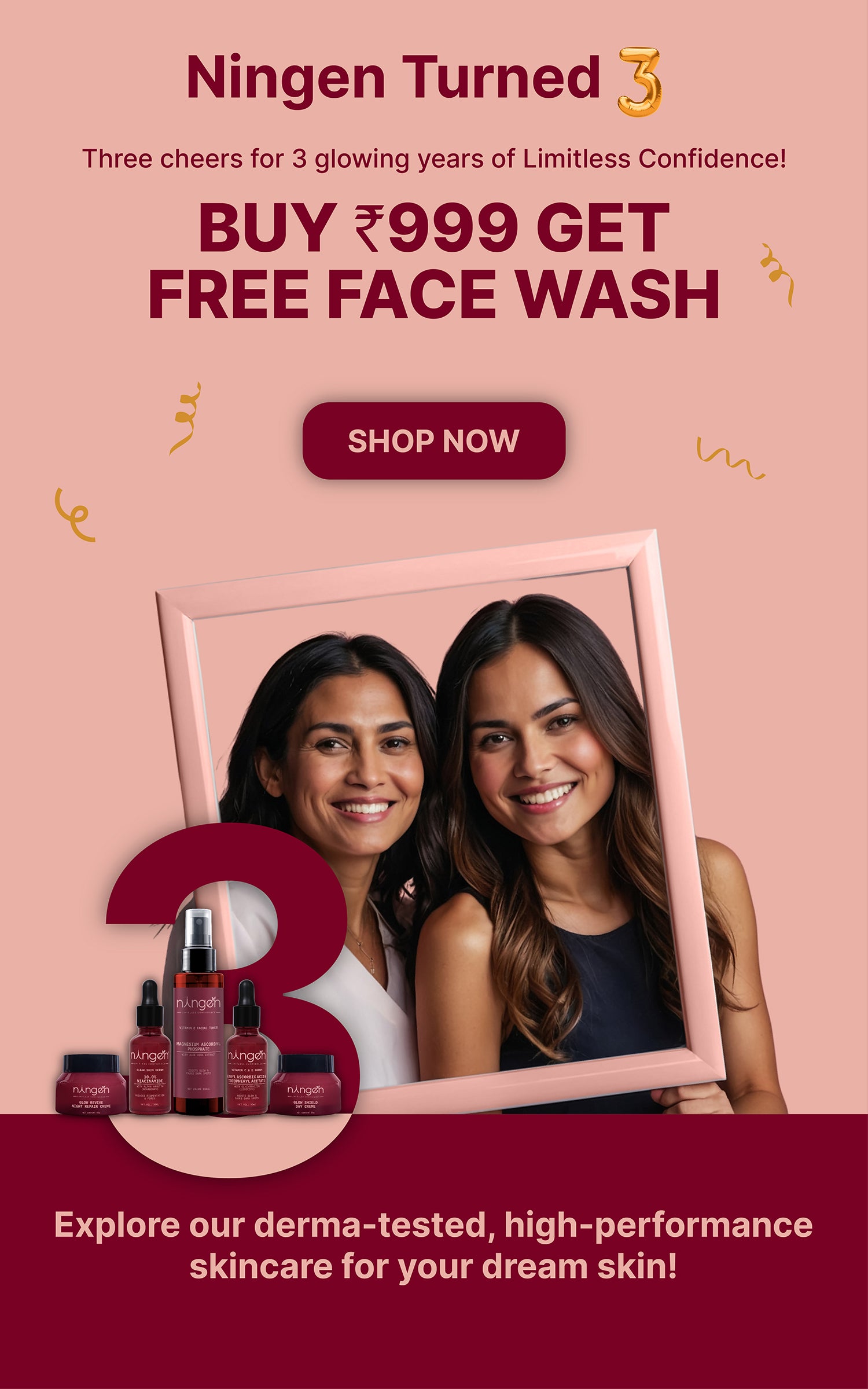 Ningen Skin And Body Care Products With Results